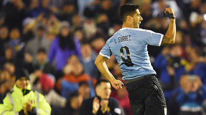 Suárez mostró que está listo para festejar – Diario El Telégrafo