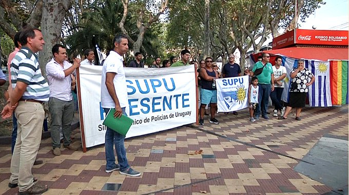 SUPU se concentró por policía asesinada y pedirá reunión al ministro ...