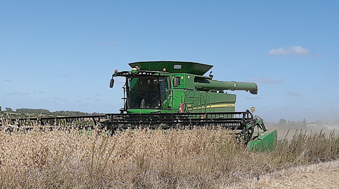 Cosecha de soja llega a su fin con buenos rendimientos en general ...