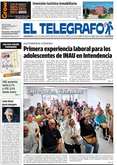 Edición – 28/12/2022 – Diario El Telégrafo