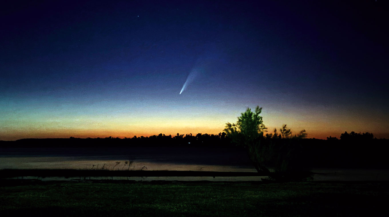 El cometa ATLAS C/2024 G3 se puede ver en cielo sanducero – Diario El ...