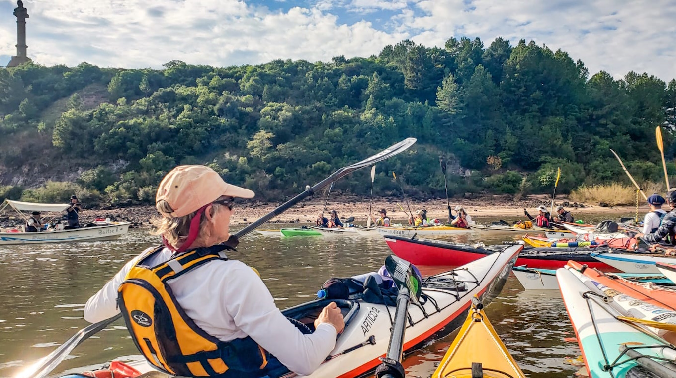 Con kayakistas de 6 países se concretó la primera travesía entre Salto ...