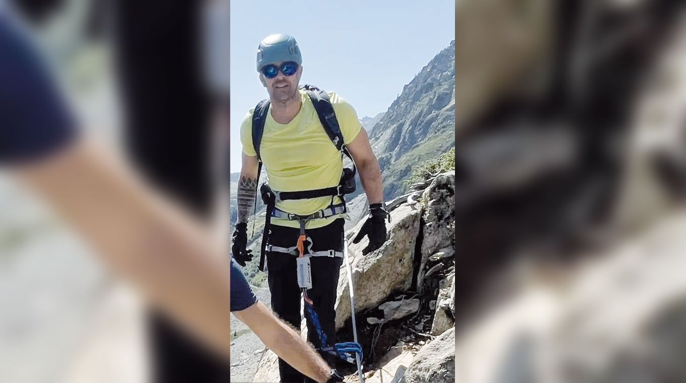 Andrés Canciani ya se encuentra en África, donde escalará el ...