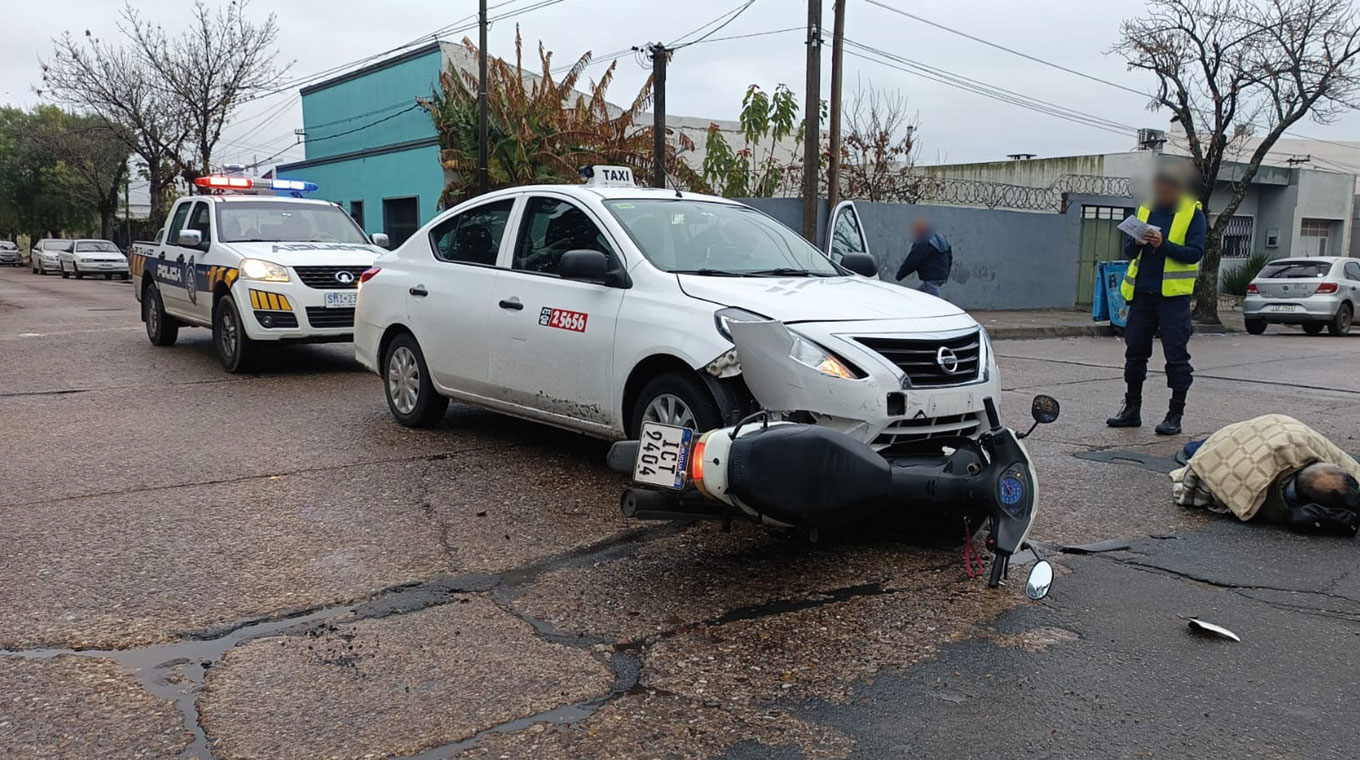 Hombre de 79 años lesionado en choque – Diario El Telégrafo