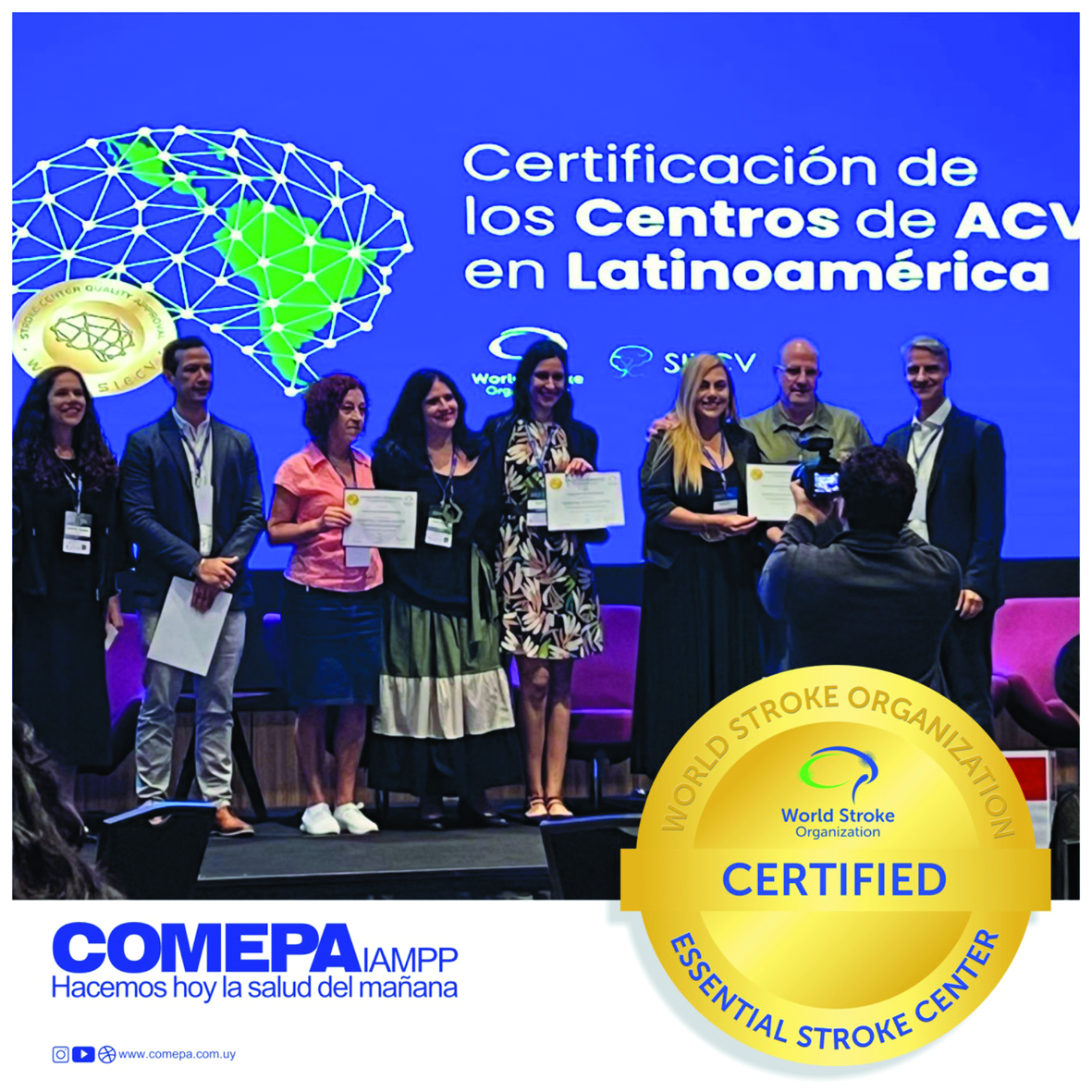 COMEPA reconocida como Centro Esencial de ACV – Diario El Telégrafo